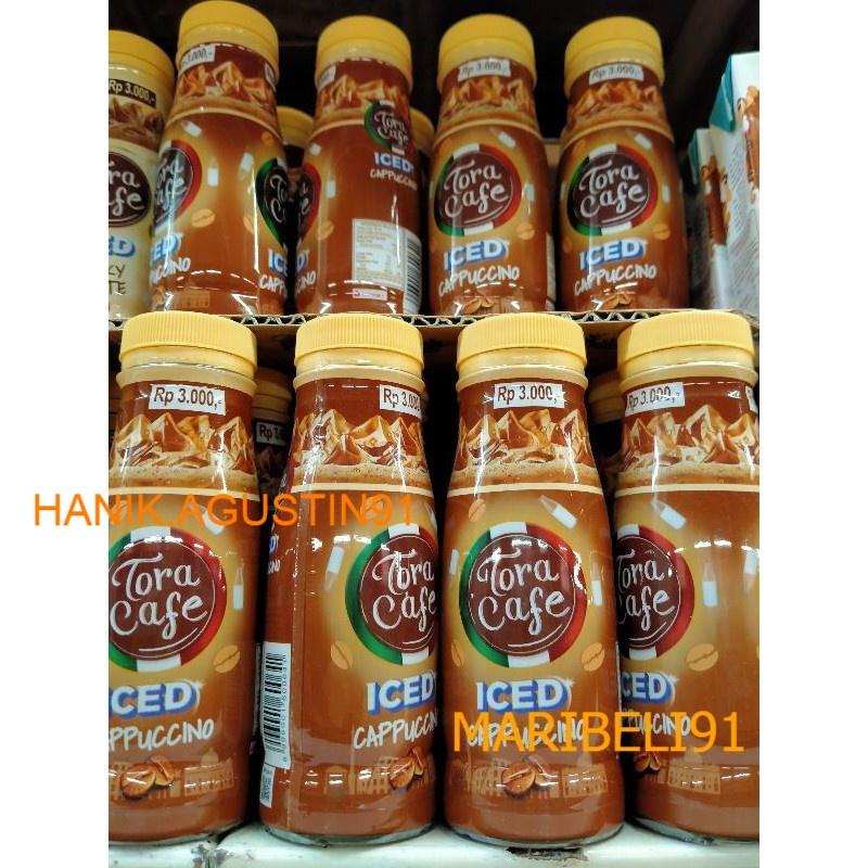 Jual TORA CAFE BOTOL ICED MILKY LATTE 180 ML / TORACAFE KOPI SIAP MINUM ...