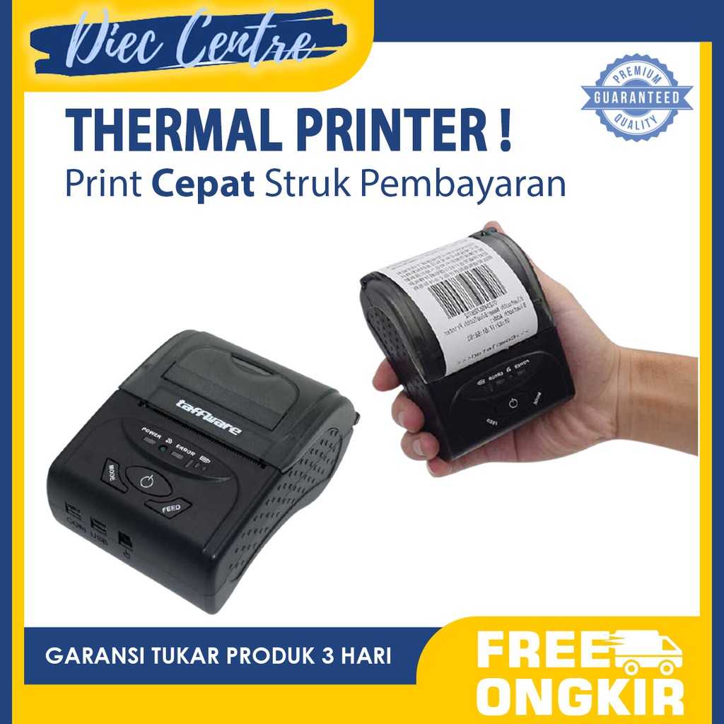 Jual Printer Struk Print Bluetooth Printer Termal Mini Portable ...