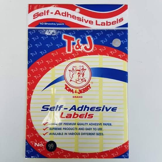 Jual Label T&J No 99 103 107 109 112 121 123 127 / Sticker Labels Undangan Tom&Jerry | Shopee ...