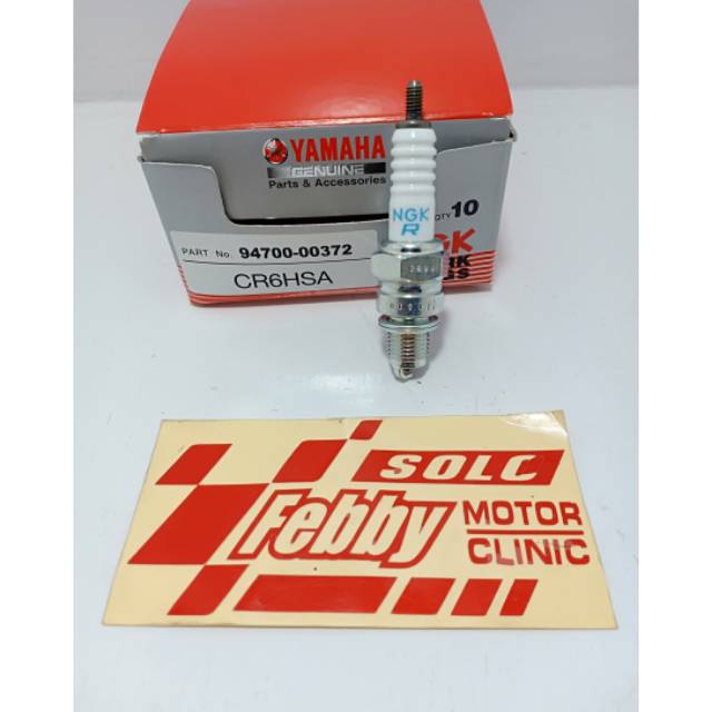 Jual BUSI MOTOR INJEKSI YAMAHA ORIGINAL MIO J-MIO M3-X RIDE-MIO GT-MIO Z-JUPITER Z1 NGK CR6HSA ...