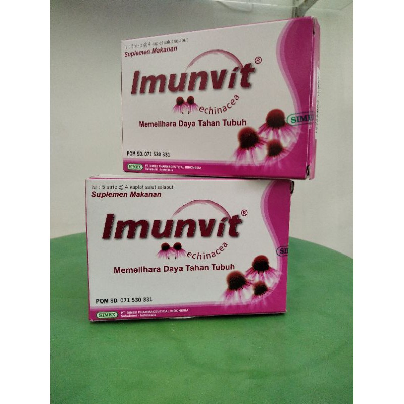 Jual Imunvit Strip isi 4 kaplet, vitamin imun / daya tahan tubuh ...