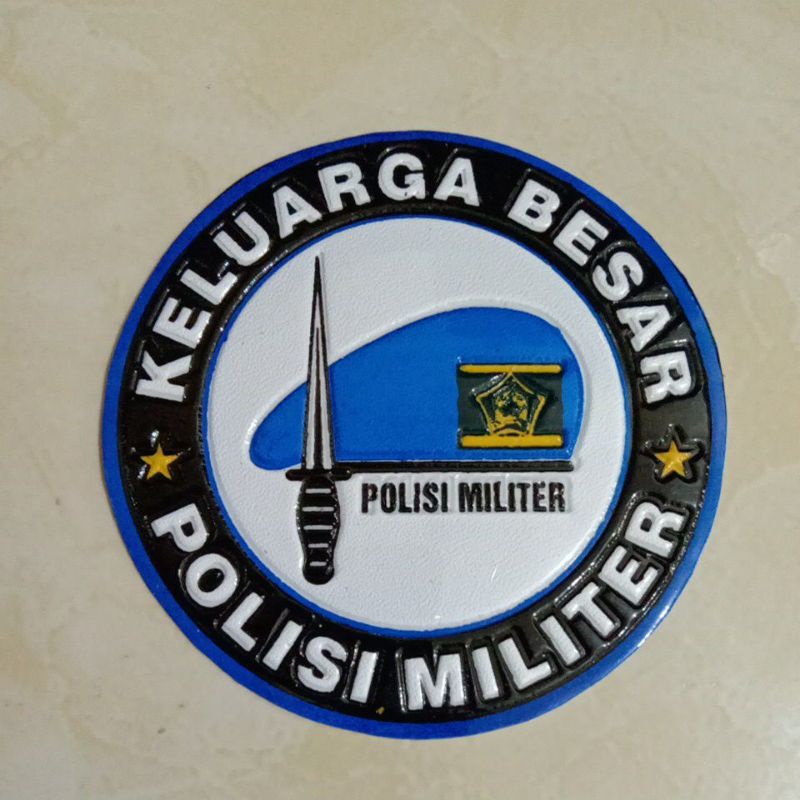 Jual STIKER EMBOS KELUARGA BESAR POLISI MILITER | Shopee Indonesia