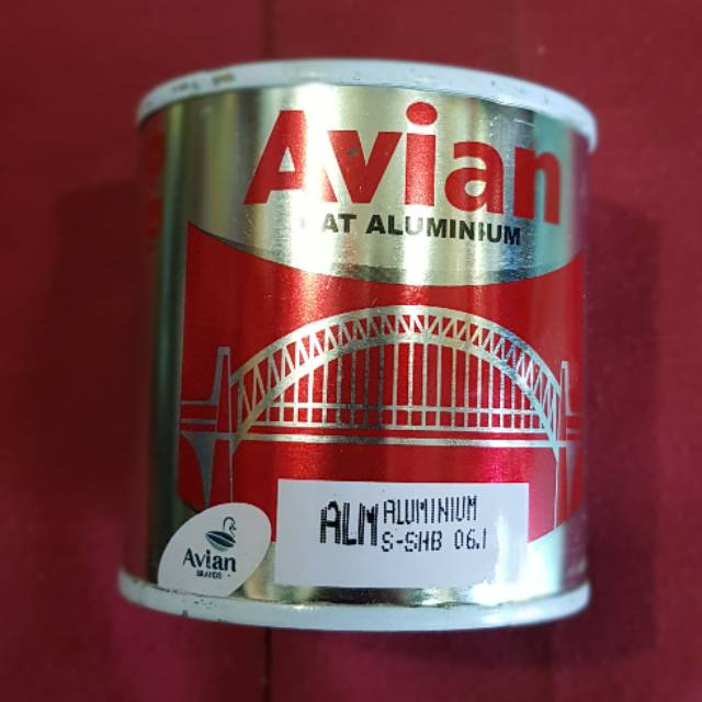 Jual Cat Aluminium Avian Syntetic Chrome Finish 200 cc | Shopee Indonesia