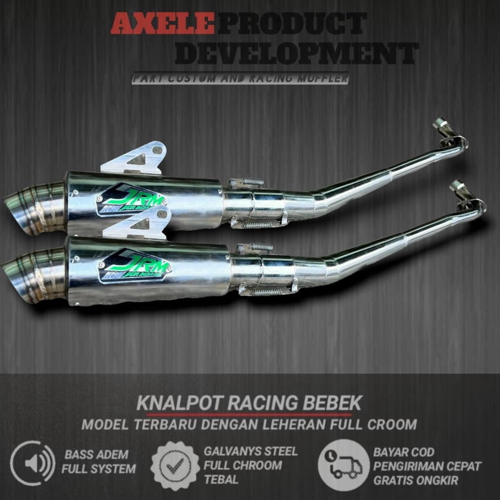 Jual KNALPOT RACING DRAG RACE JRM KARISMA REVO FIT REVO ABSOLUTE SHOGUN ...