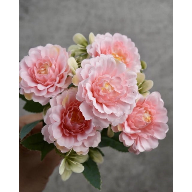 Jual Bunga mini camelia / Bunga kain / bunga artificial. diameter 5cm ...