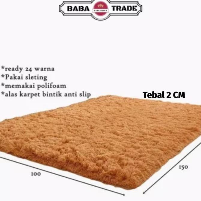 Jual Karpet Bulu Rasfur busa polyfoam 100x150 tebal 2cm - Alas Furing ...