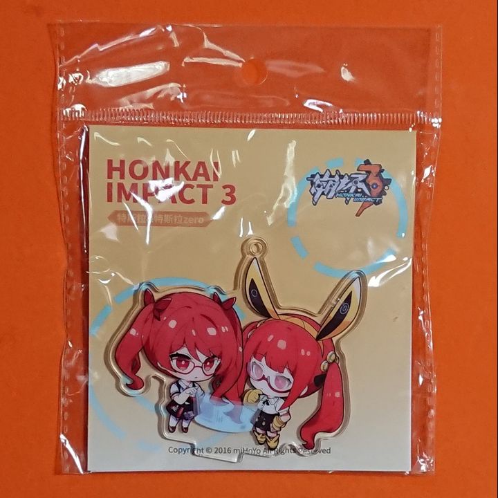 Jual Tesla & Tesla Zero Acrylic Stand Key Chain (6cm) - Honkai Impact ...