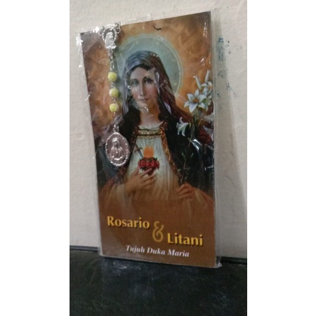 Jual Rosario & Litani Tujuh Duka Maria + Rosario | Shopee Indonesia