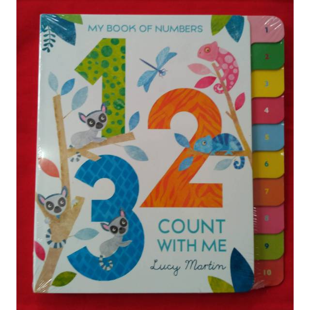 Jual My Book of Numbers: 123 Count with Me (boardbook) | Shopee Indonesia