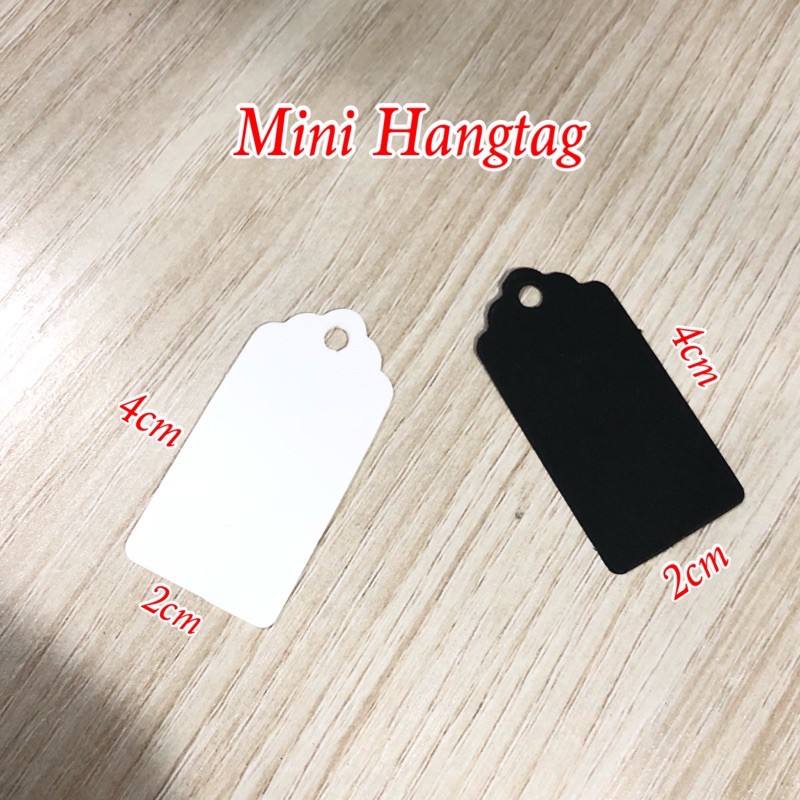 Jual Hangtag / Hangtag size 4x2 cm / Paper Hang tag | Shopee Indonesia