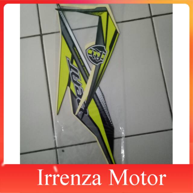 Jual Stiker striping honda beat cbs 2019 hitam hijau | Shopee Indonesia