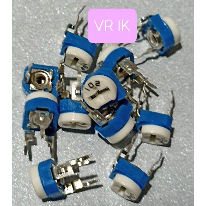 Jual Trimpot 1K OHM ( 102 ) Trimpot Trimmer 1K OHM 102 Variable ...