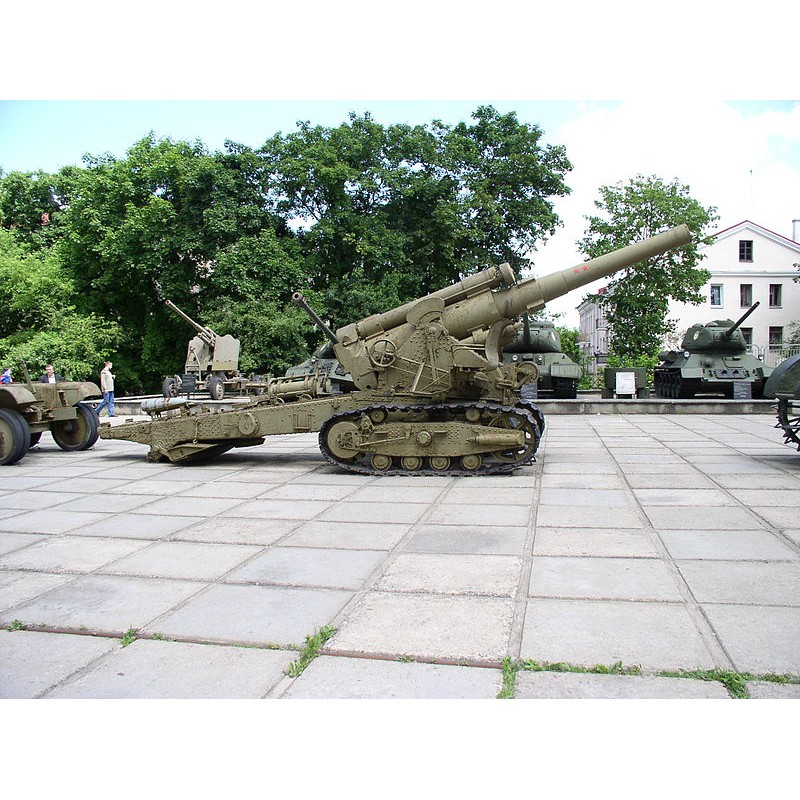 Jual Soviet B-4 M1931 Howitzer 203 mm - Palu Stalin - Model kit ...