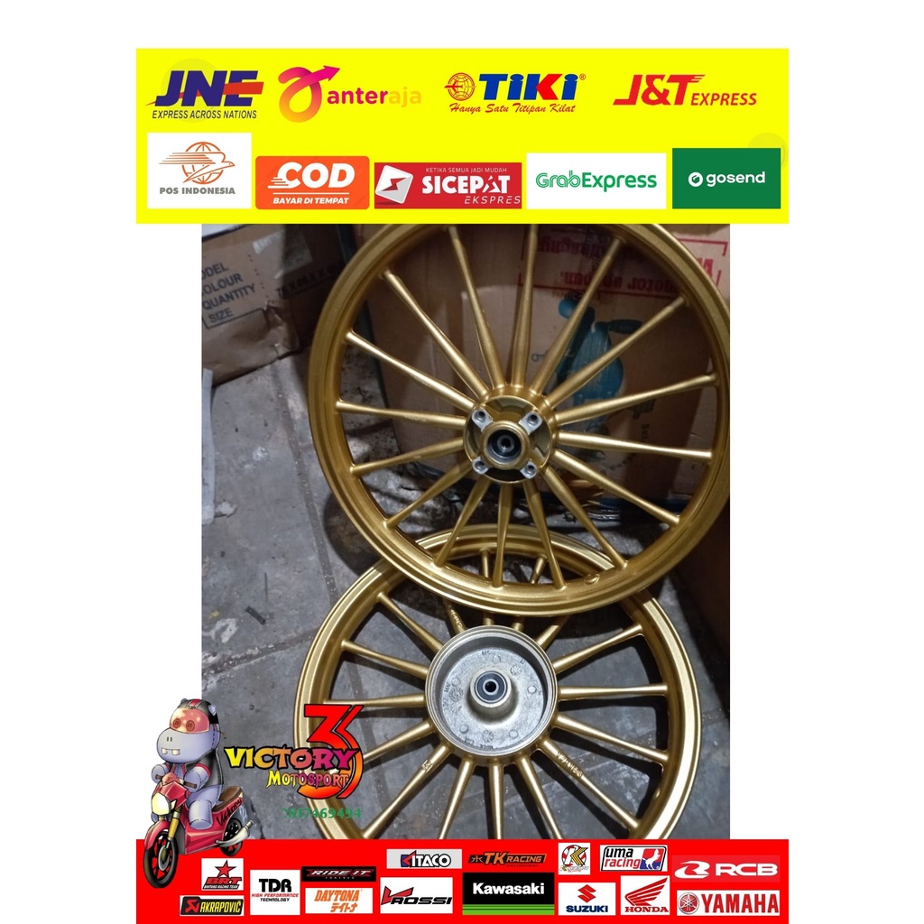 Jual VELG MOTOR ROSSI PALANG16 / ANDONG F1,VEGA,JUPITER MURAH | Shopee ...