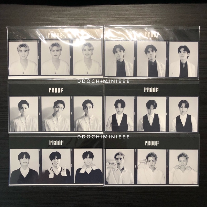 Jual BTS PROOF POB Triptych Photo Strip Weverse OFFICIAL | Shopee Indonesia