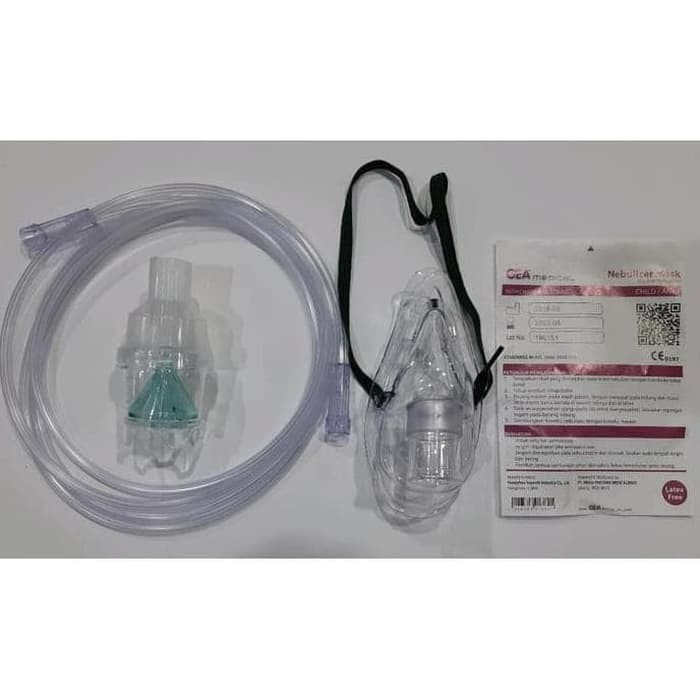 Jual Nebulizer Kit Gea . Selang Masker Tempat Obat Gea | Shopee Indonesia