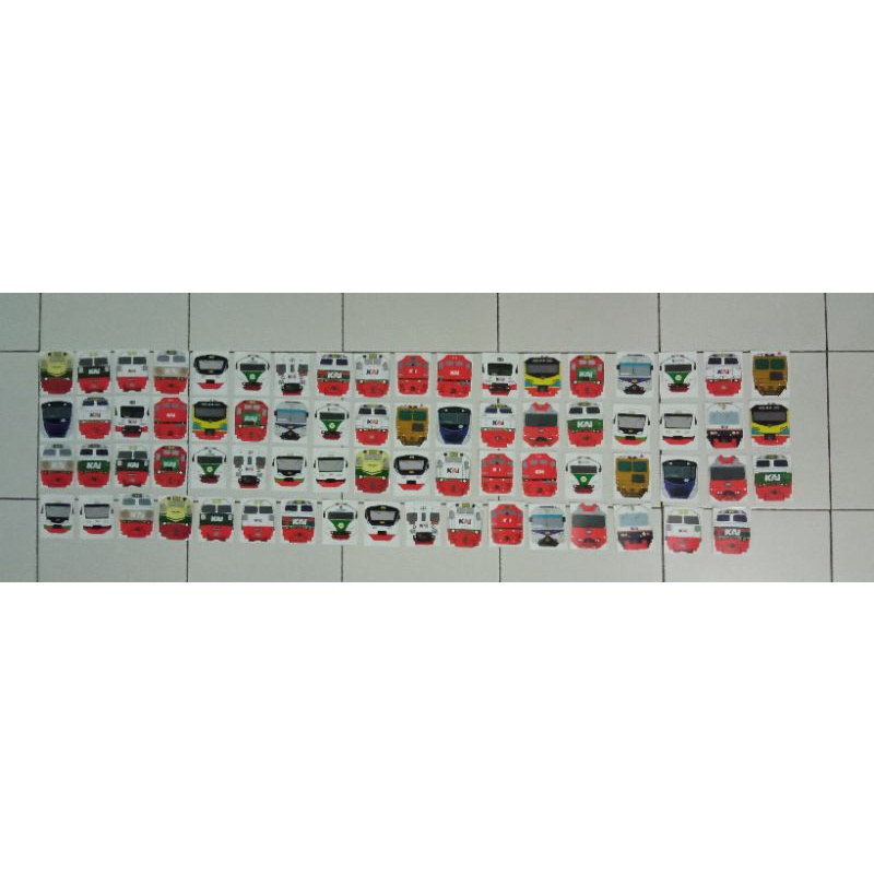 Jual Stiker Lokomotif Kereta Api Indonesia | Sebelum Order Baca Deskripsi Produk dulu | Shopee ...
