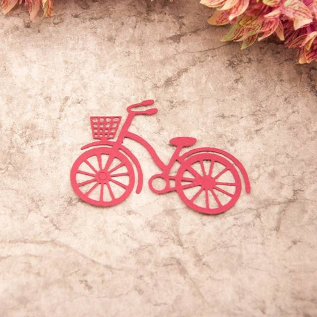 Jual Bentuk SEPEDA #36A Scrapbook Papercut Paper craft Kerajinan kertas ...