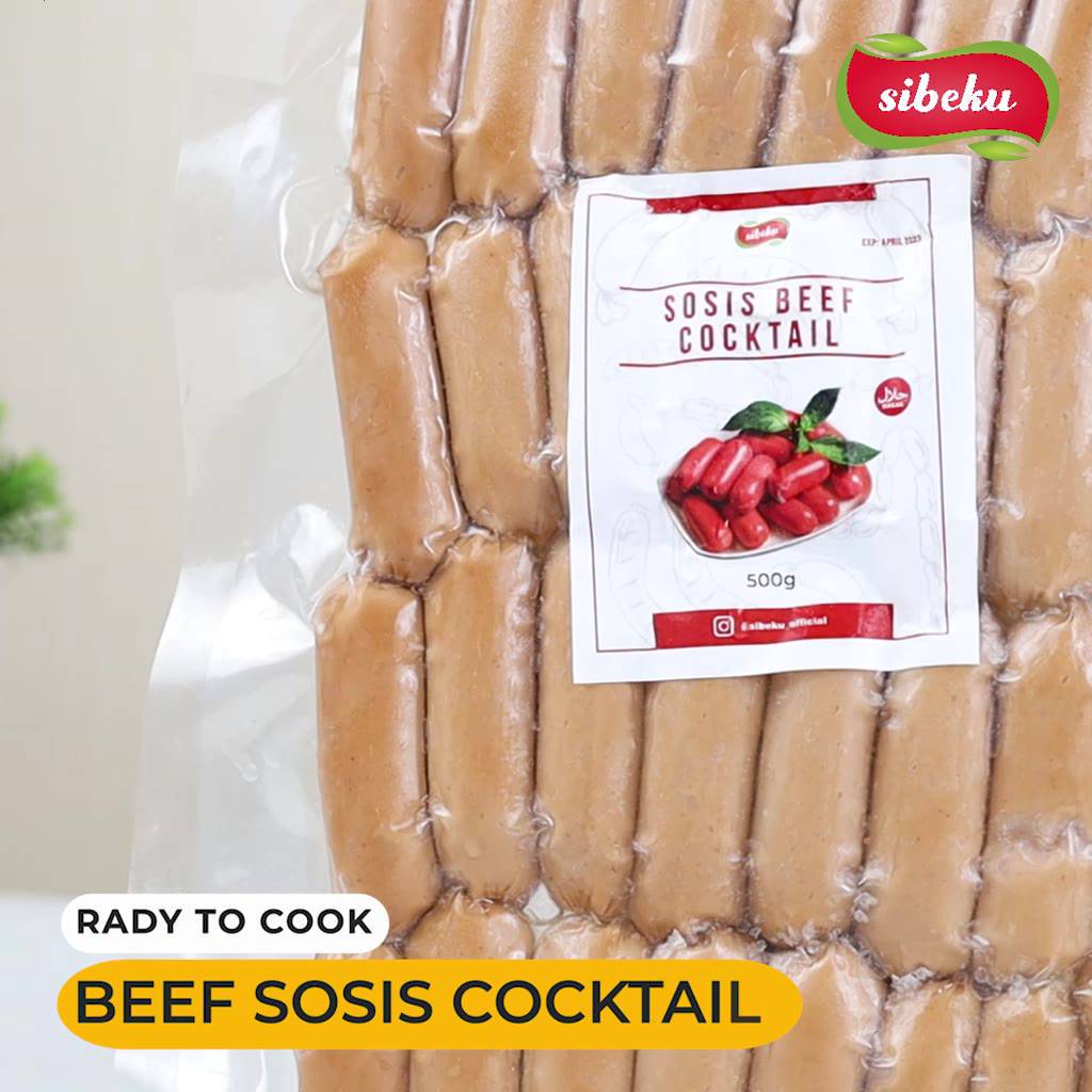 Jual Sosis Beef Cocktail / Sosis Daging Sapi Beef Cocktail 500 gram ...