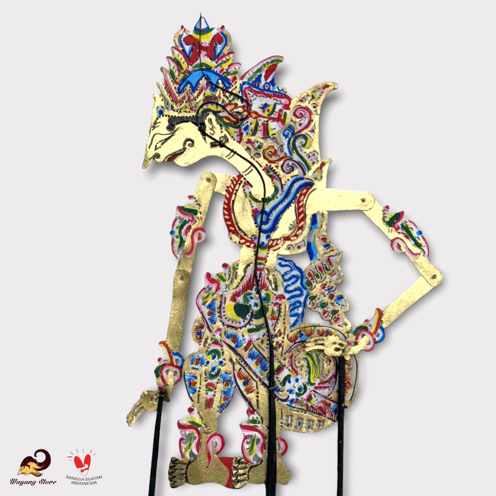Jual Wayang Kulit Rama (dengan mahkota) | Shopee Indonesia