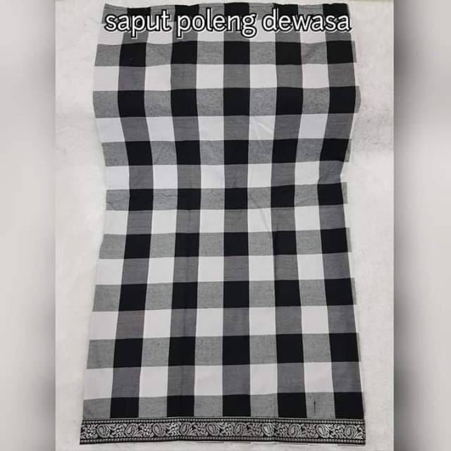 Jual saput poleng dewasa (Adat bali) | Shopee Indonesia