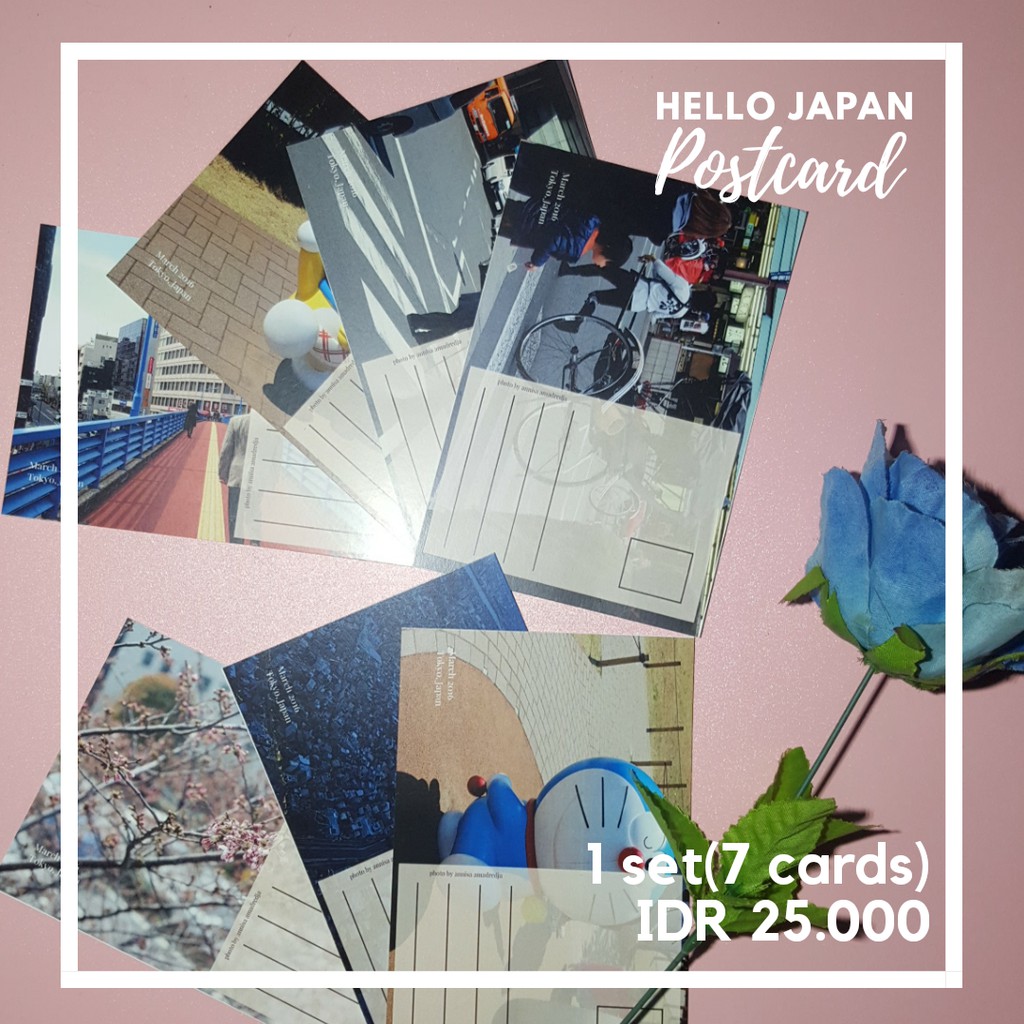 Jual Kartu Pos / Postcard Jepang "Hello Japan" Edition | Shopee Indonesia