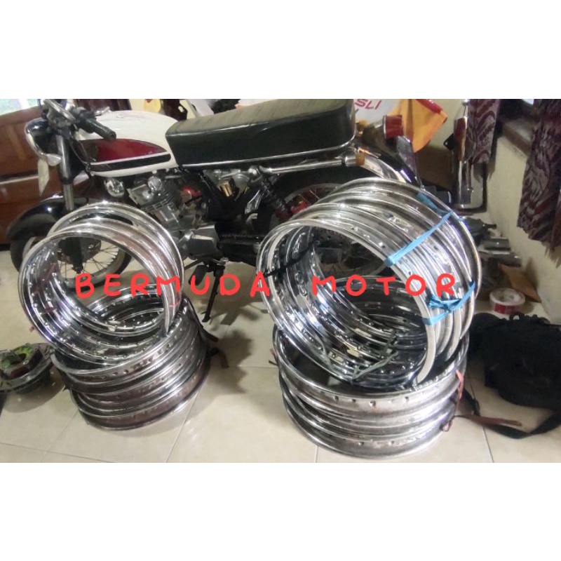 Jual VELG PELEK PELK DID HM RIM CHROME BESI 18 X 140 160 185 215 ...