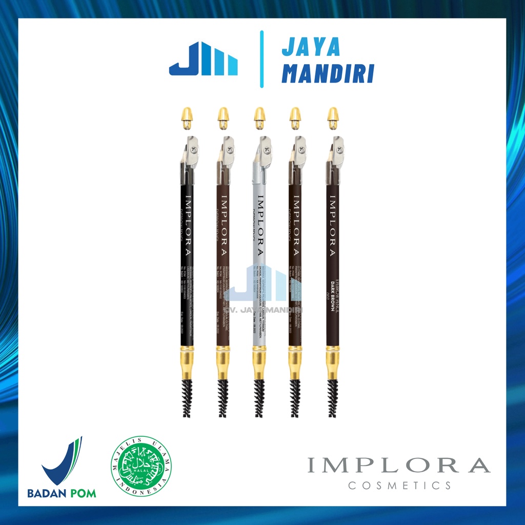 Jual IMPLORA Pensil Alis/Pensil alis Implora | Shopee Indonesia
