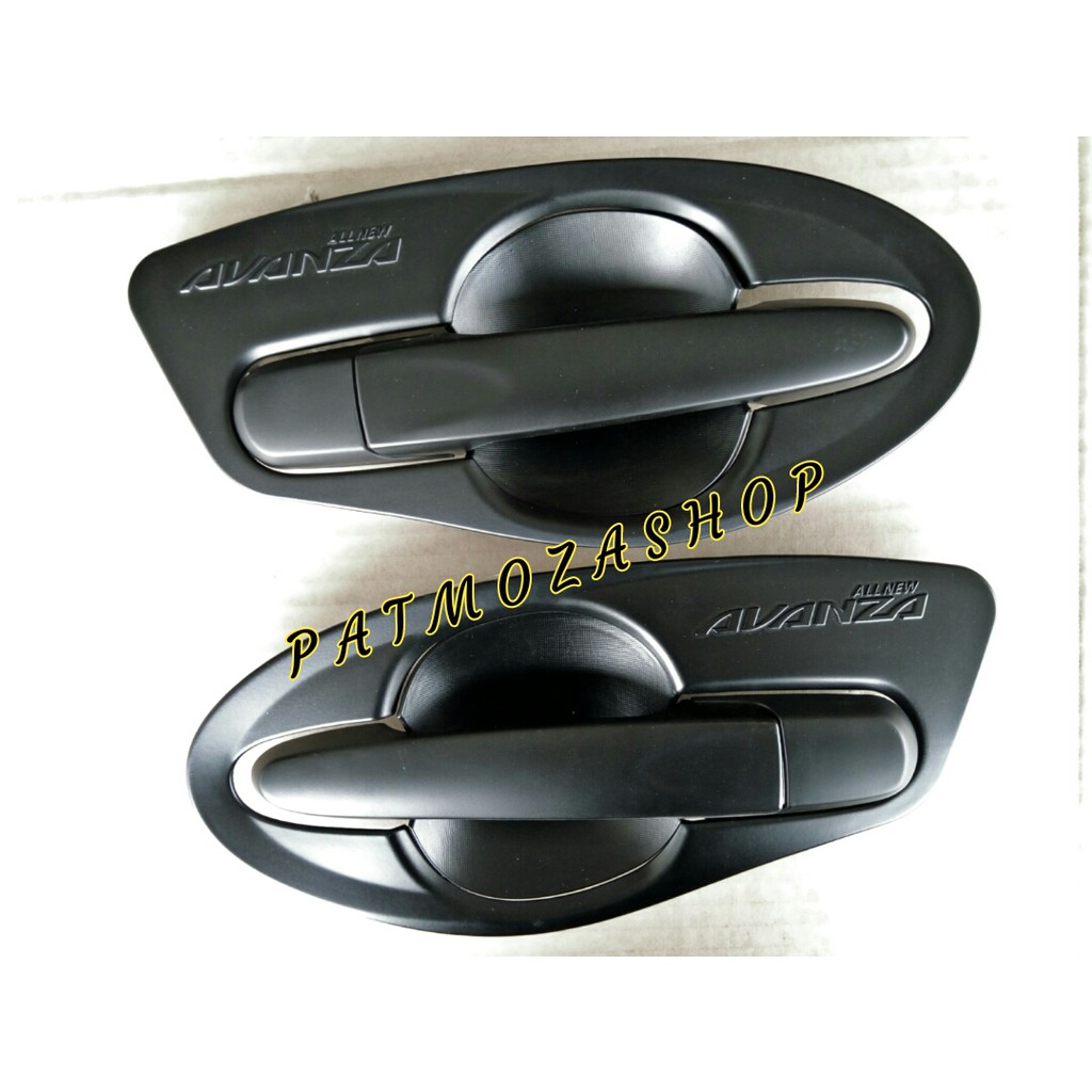 Jual PAKET ALL NEW AVANZA HANDLE DAN OUTER LUXURY BLACK DOFF 2012-2019 ...