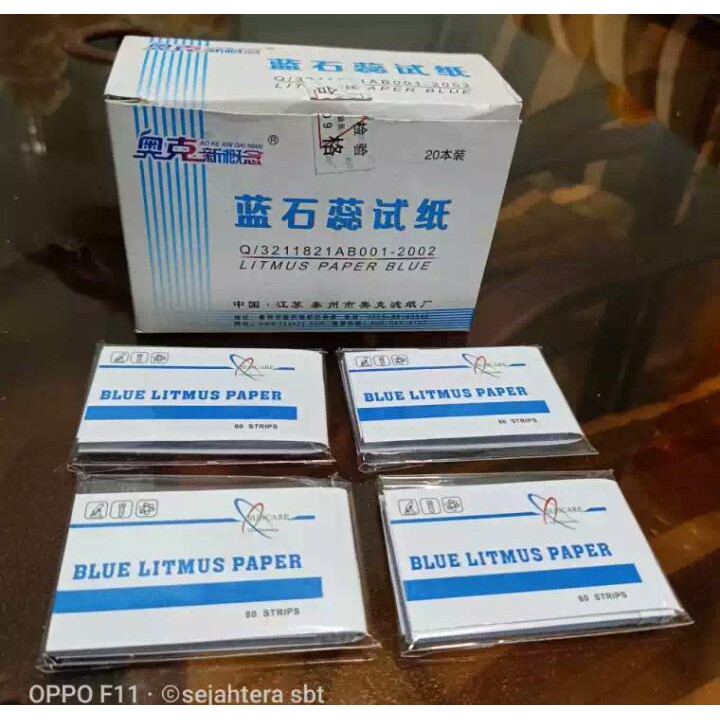 Jual KERTAS LAKMUS-PAPER LITMUS BLUE | Shopee Indonesia