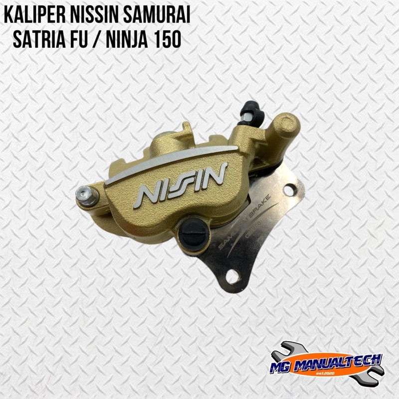 Jual Nissin Samurai Brake - Kaliper 2 Piston Gold Ninja R RR SS / Satria Fu / Satria Hiu Lumba ...
