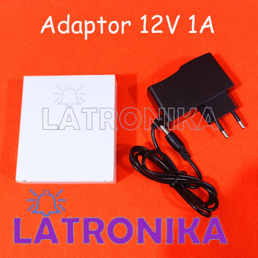 Jual Adaptor 12V 1A Power Supply Arduino CCTV 12Vdc Catu daya 12 Volt 1 ...