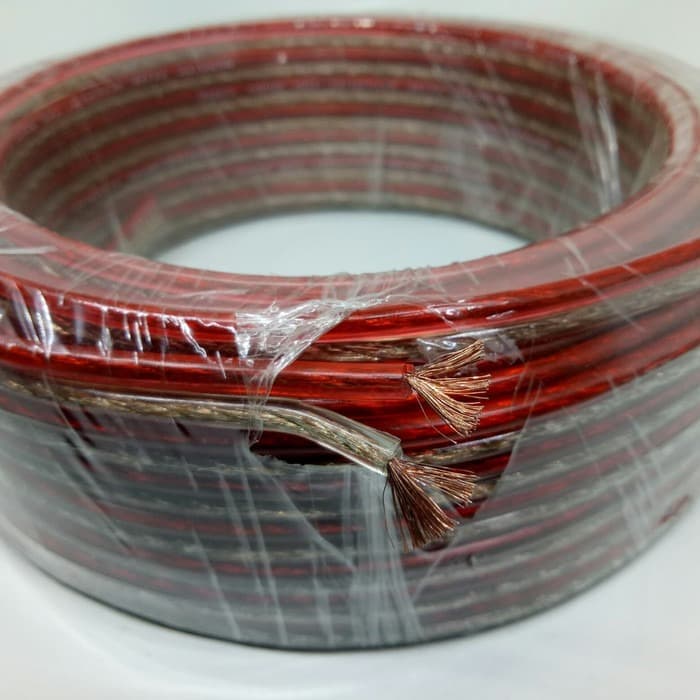 Jual Kabel Listrik 2X120 Transparan Audio Speaker Serabut Per 1 Meter ...