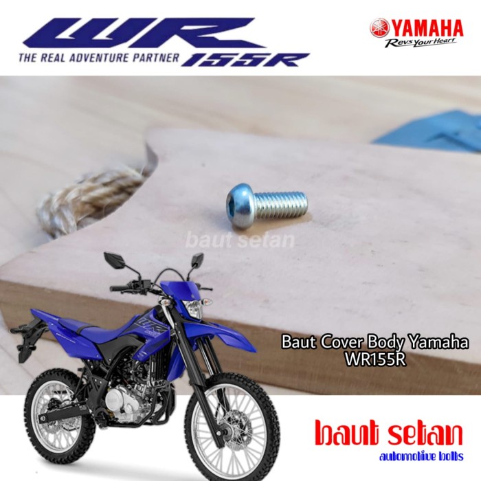 Jual Baut Cover Body Yamaha WR 155/Baut Body WR 155 | Shopee Indonesia