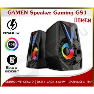 Jual SPEAKER PC / LAPTOP GAMING ESPORT ROBOT GAMEN GS2 GS5 GS6 GS8 GS10 ...