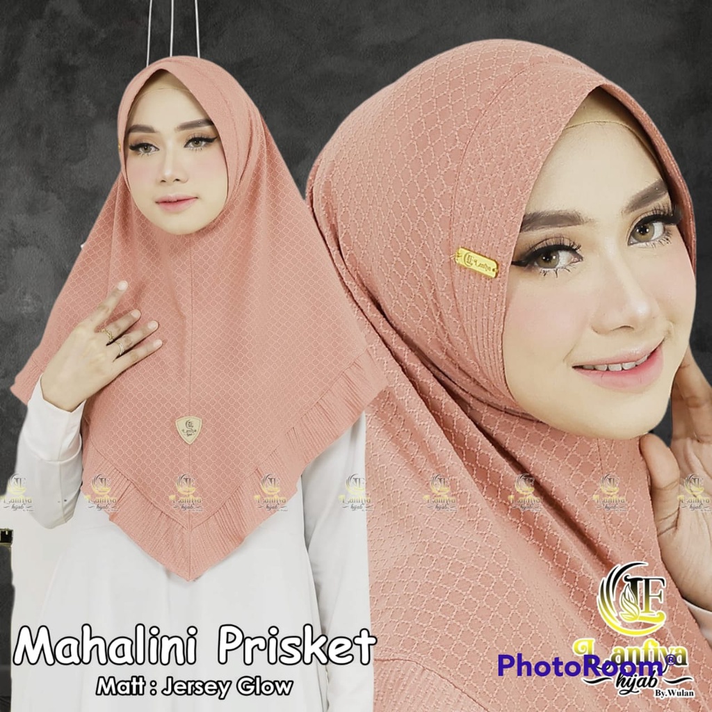 Jual Jilbab Instan Mewah Motif Cubit Spider Premium By Lanfiya ...