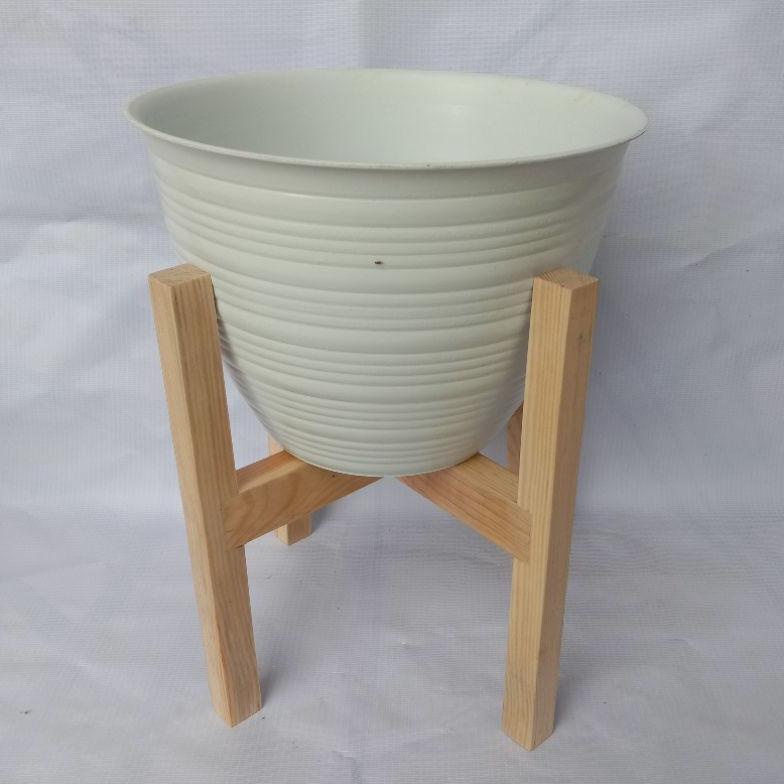 Jual Stand Pot Bunga-Jati Belnda Ukuran Besar | Shopee Indonesia