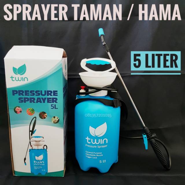 Jual SPRAYER HAMA TANAMAN KEBUN TWIN 5 LITER TAMAN | Shopee Indonesia