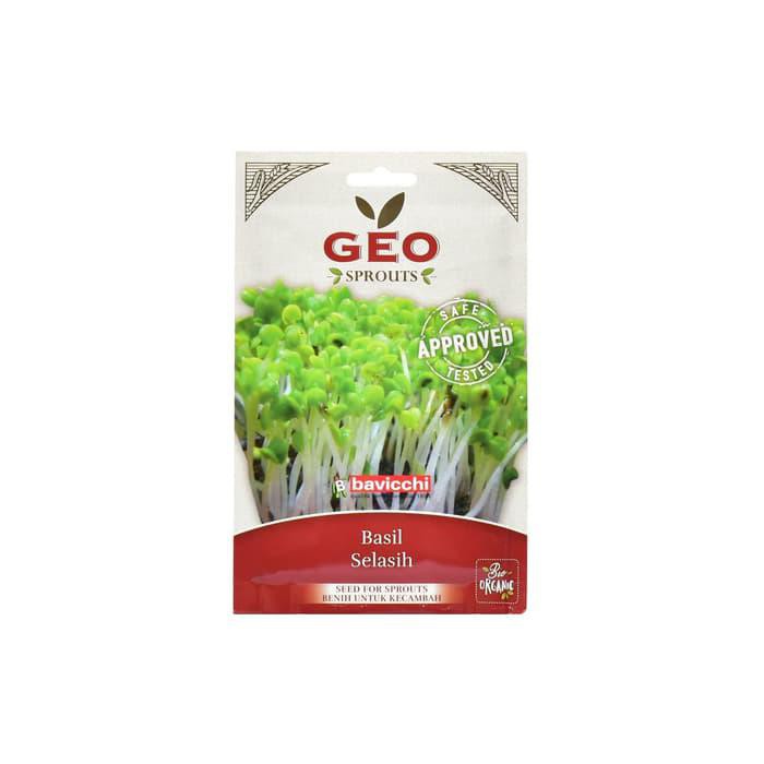 Jual Organic Basil Sprout Seed Geo 15 g | Shopee Indonesia
