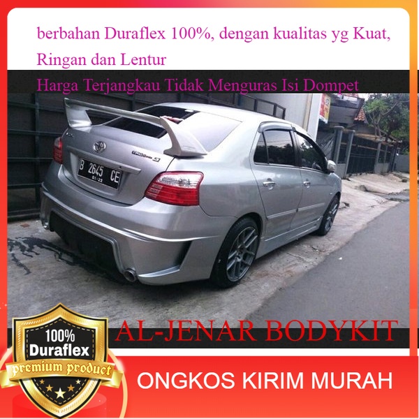 Jual bodykit Vios gen 2 pegasus style 06-11 GRADE-A BODY KIT BODIKIT ...