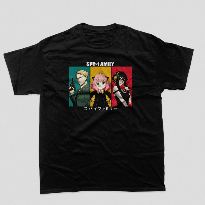 Jual Kaos SPYxFAMILY LOID FORGER YOR FORGER ANYA FORGER CU Anime SPY x ...