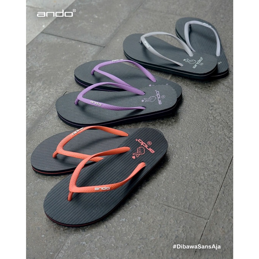 Jual Ando Nice Like Sandal Jepit Fashion Wanita Karet Premium Sendal ...