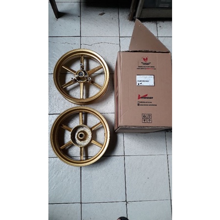 Jual VELG RACING AEROX 155 OLD NEW CONNECTED PALANG 6 GOLD 300 400 RING 14 ROSSI STARMAX ...