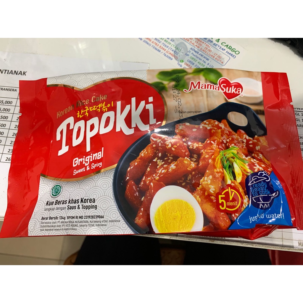 Jual Topokki Original Sweet&Spicy 134 G | Shopee Indonesia