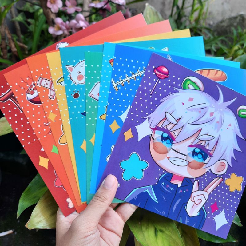 Jual Cute chibi art print jujutsu kaisen | Shopee Indonesia