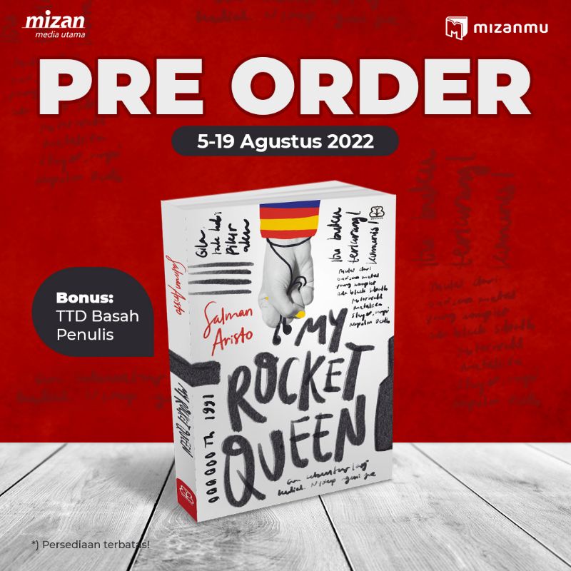 Jual [PRE-ORDER] MY ROCKET QUEEN — SALMAN ARISTO | Shopee Indonesia