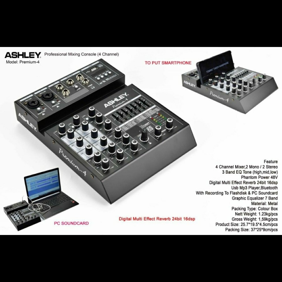 Jual MIXER ASHLEY PREMIUM-4 MIXER ASHLEY PREMIUM4 ASHLEY PREMIUM 4 ...