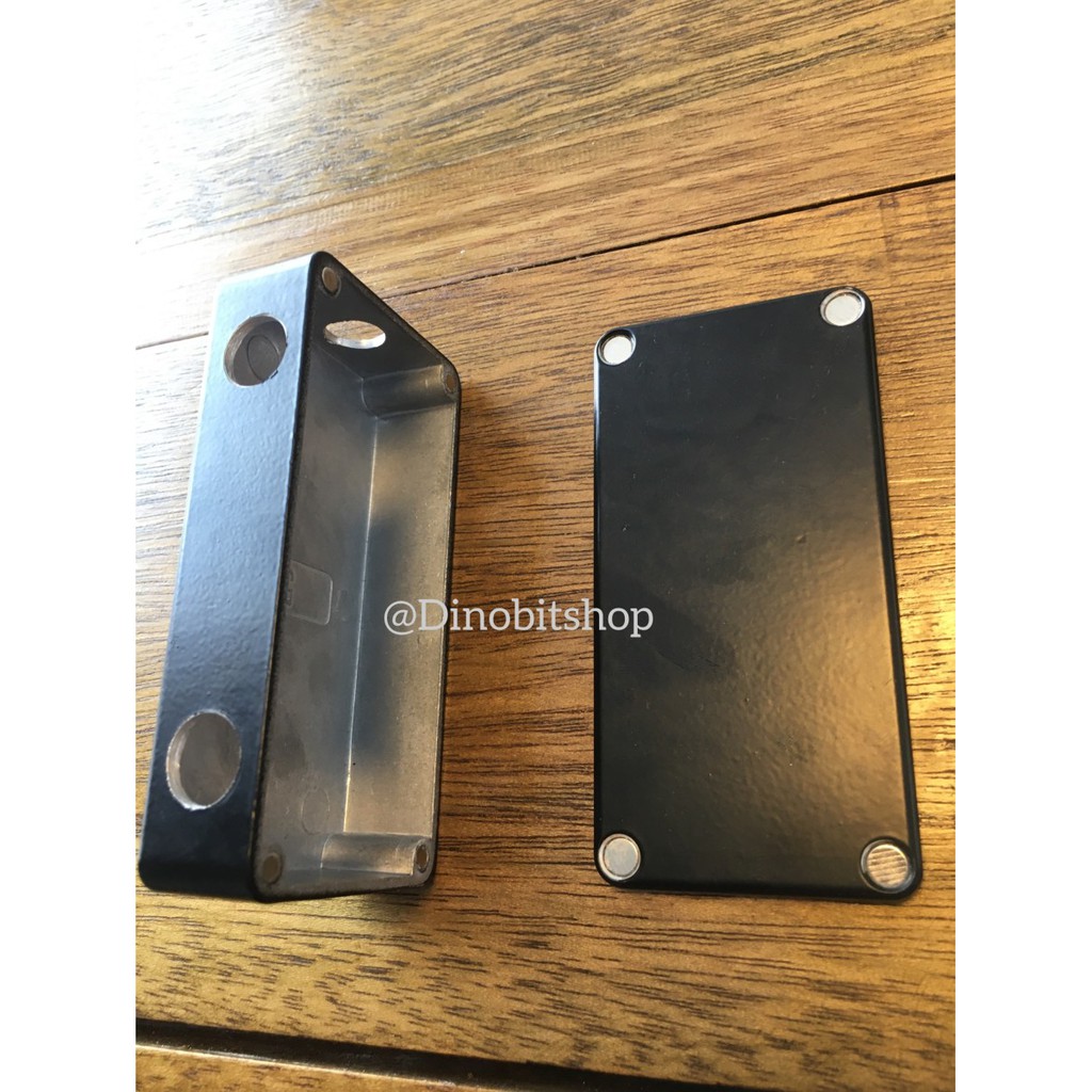 Jual 1590G hammond box hitam lubang magnet siap pakai | Shopee Indonesia