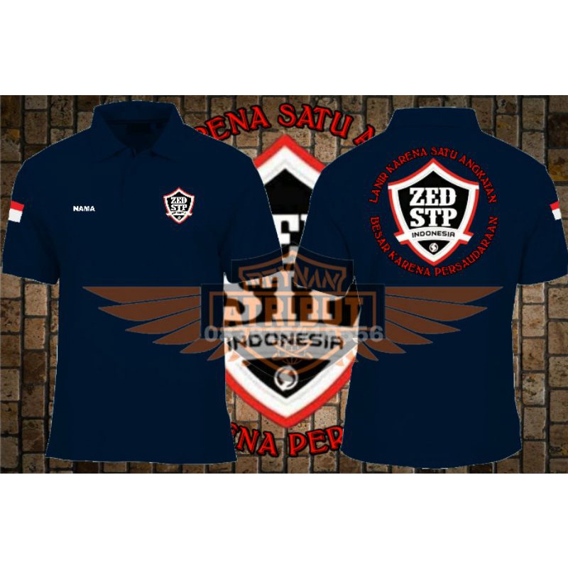 Jual Kaos polo zed stp indonesia/ kaos wangki zed stp indonesia/ kaos ...
