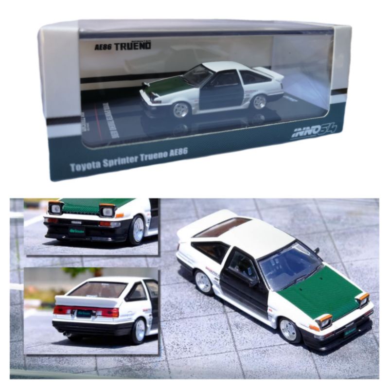 Jual Inno 64 Inno64 Models Toyota Sprinter Trueno AE86 With Carbon Door ...